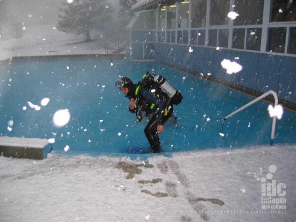 PADI Ice Diver Course | Indepth Dive Centre Phuket - IDC Phuket