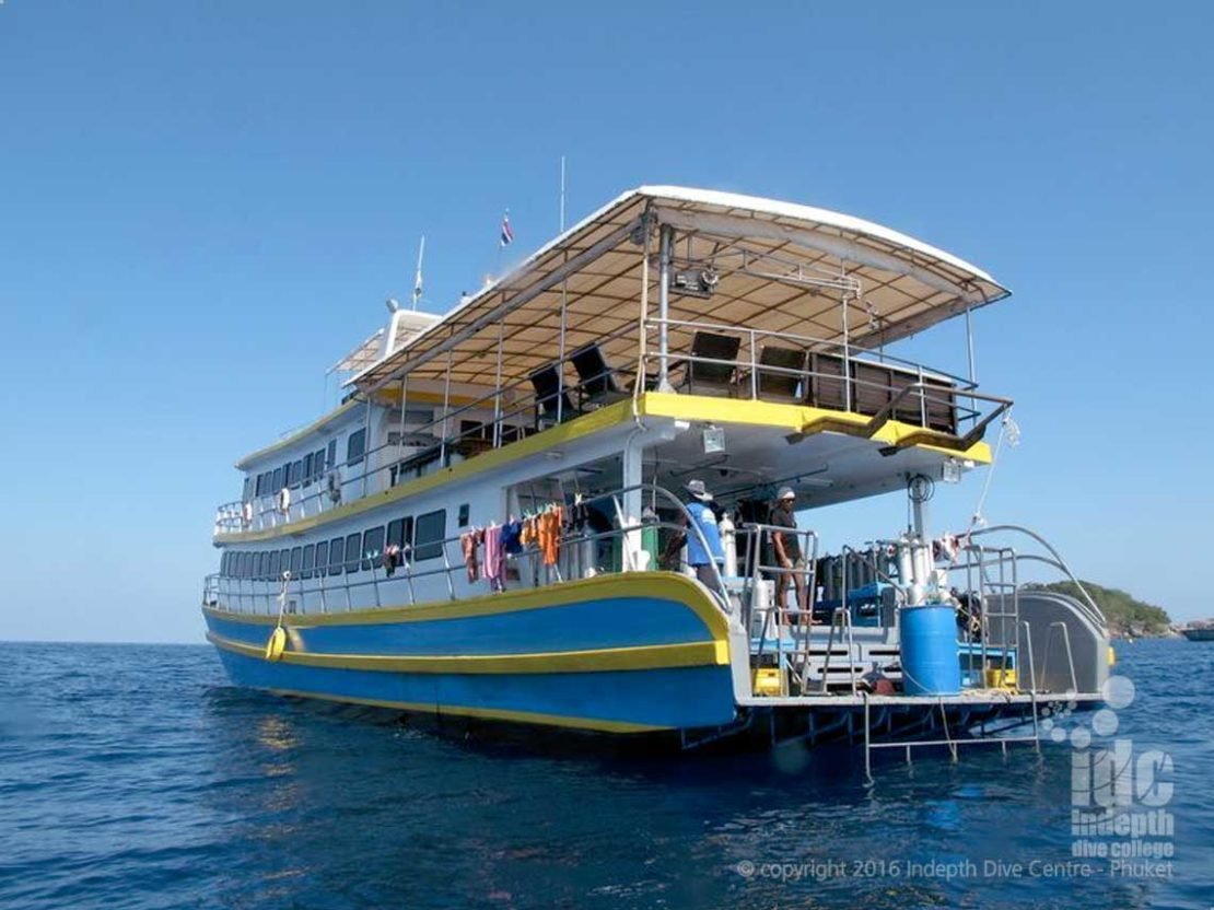 Oktavia Liveaboard - Indepth Dive Centre Phuket - IDC Phuket